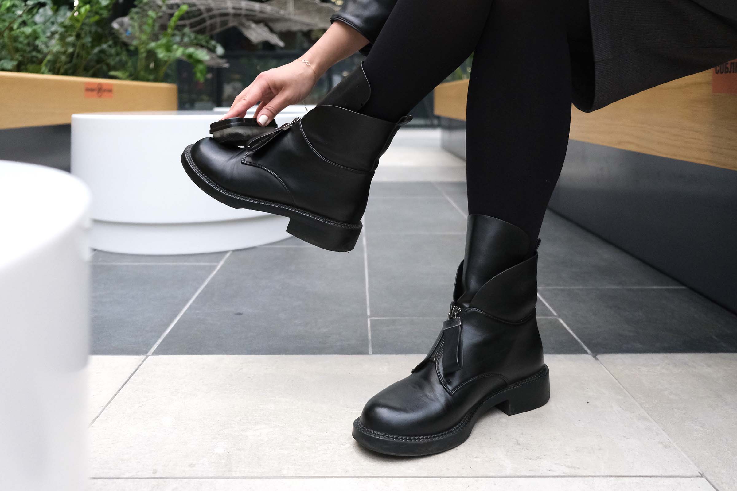 Expert Shoe Cleaning & Restoration in JVT Dubai